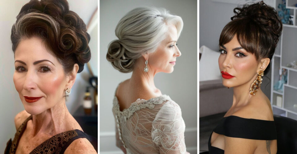 31 Stunning Updos For Women Over 50 That Never Go Out Of Style