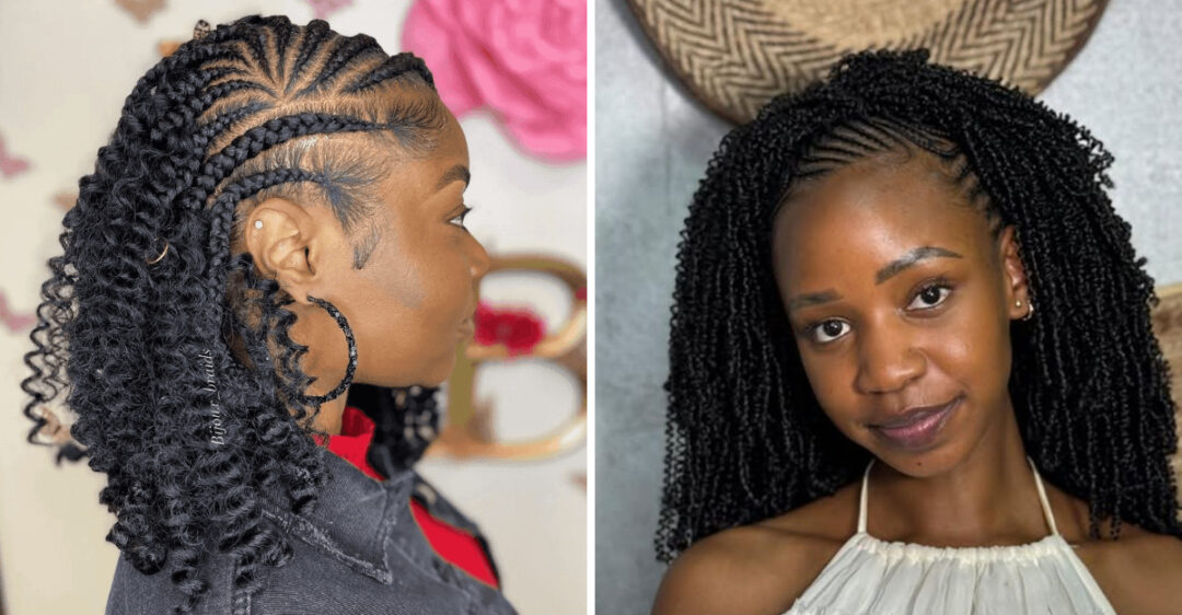 34 Fun Ways To Wear Braids In The Front On Natural Hair
