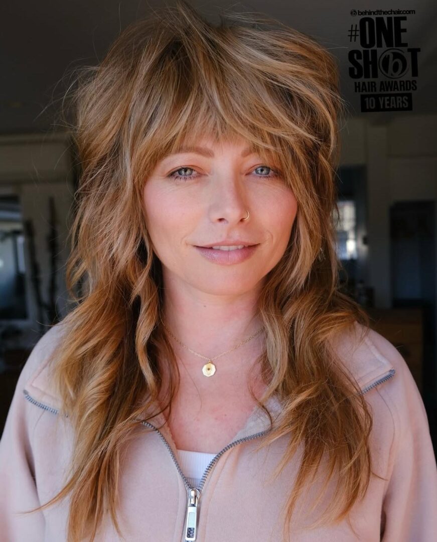 33 Trendy And Timeless Shag Haircuts For Women Over 60