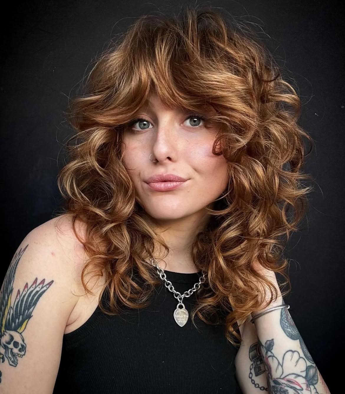 34 Curly Shag Haircuts Designed To Help You Stand Out