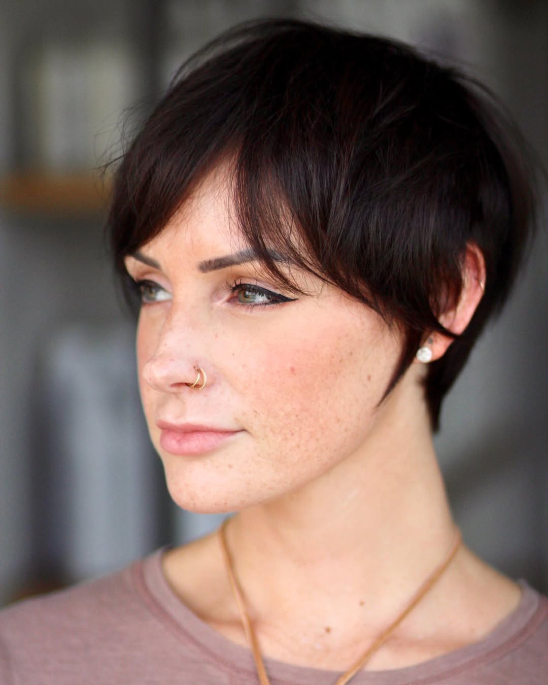 The Ultimate Forehead Cover-Up Pixie Cuts With Long Bangs—And You Can ...