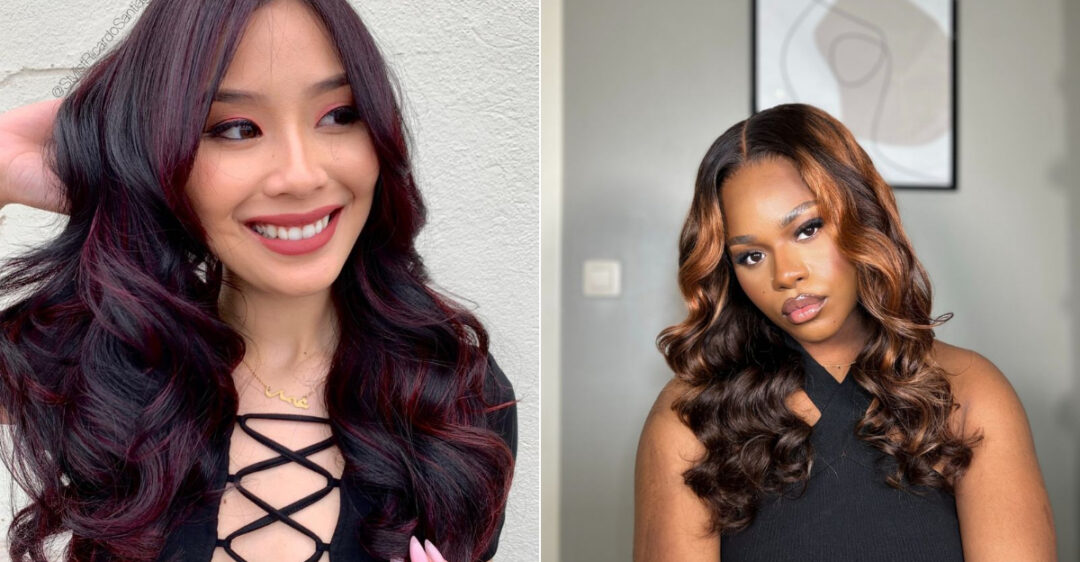 Estas 32 tendencias de pelo negro con mechas están llamando tu nombre