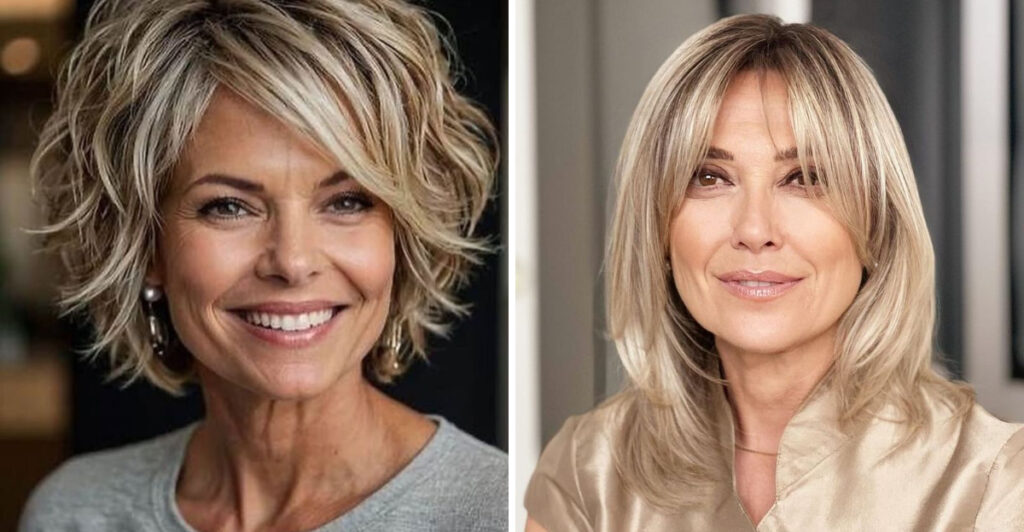 19 Face-Framing Hairstyles Stylists Say Women Over 50 Can Try To Look ...