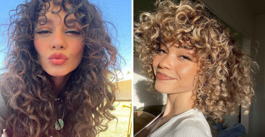 25 mejores cortes de pelo rizado en capas para conseguir volumen y ...