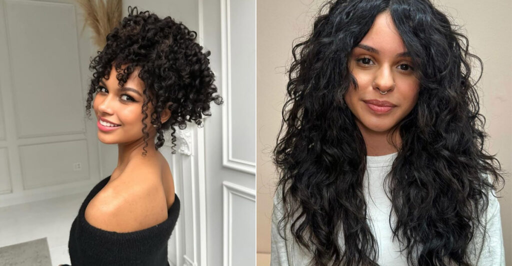 29 Colores y peinados elegantes para el pelo negro que te convertirán ...