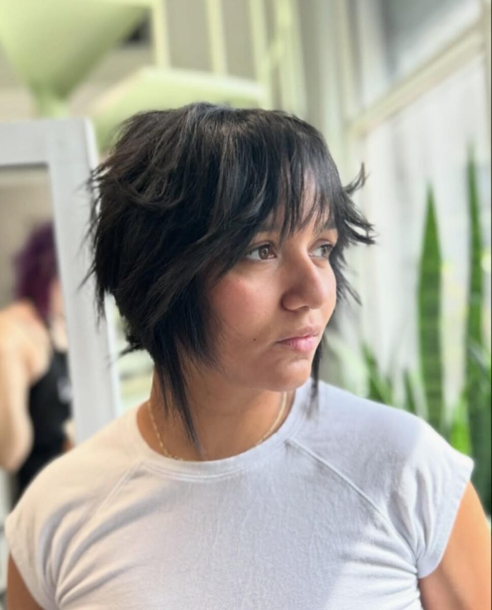 29 Trendy Choppy Bob With Bangs Ideas For An Edgy And Wearable Short ...
