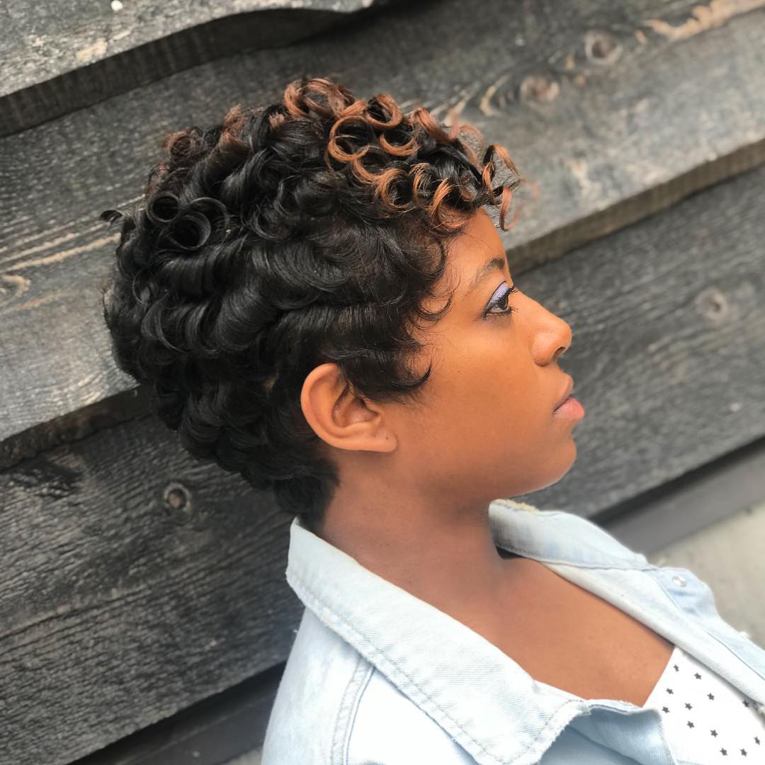 35 Stunning Short Pixie Cuts For Black Women That Exude Pure Perfection