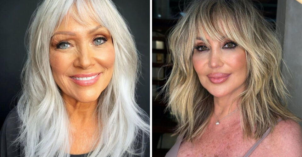 31 Flattering Face-Framing Hairstyles For Older Women That Make You ...