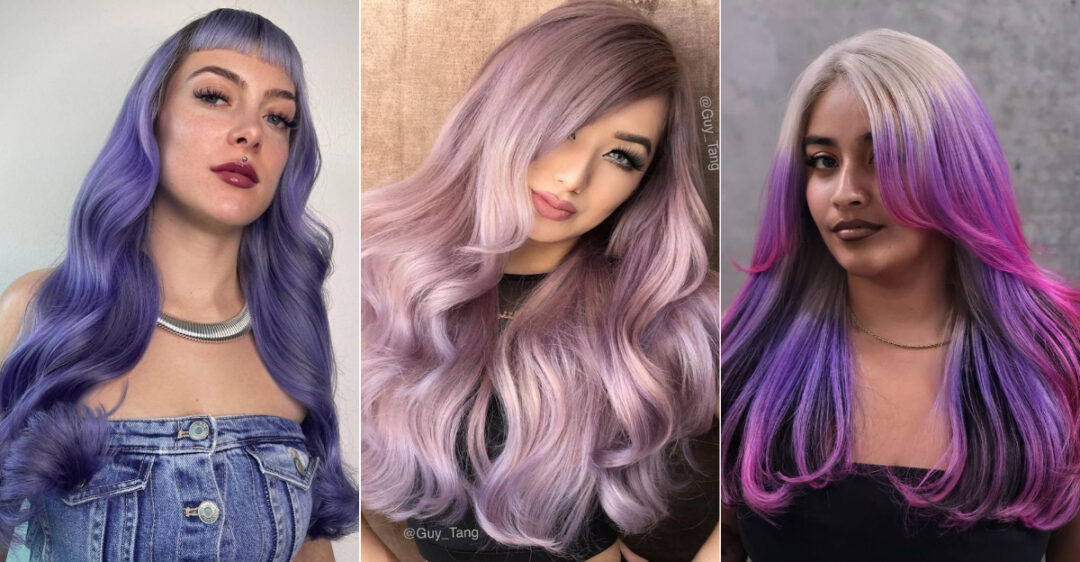 32 Trendiest Purple Hair Color Ideas For Spring