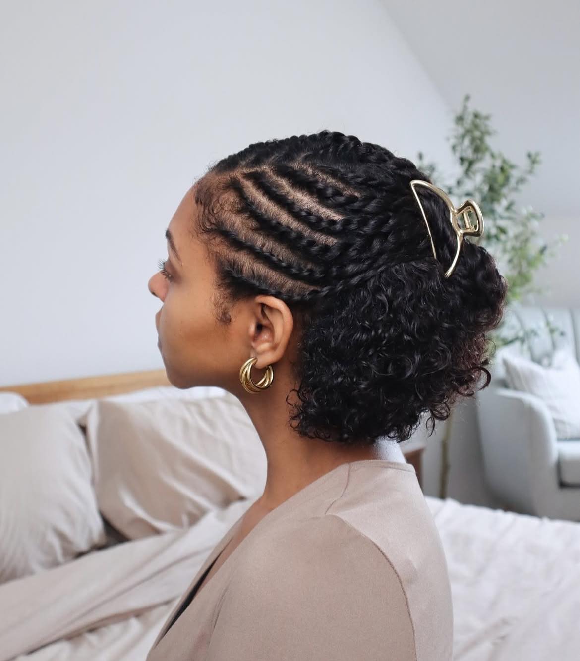 24 Creative And Alluring Natural Hair Flat Twist Styles