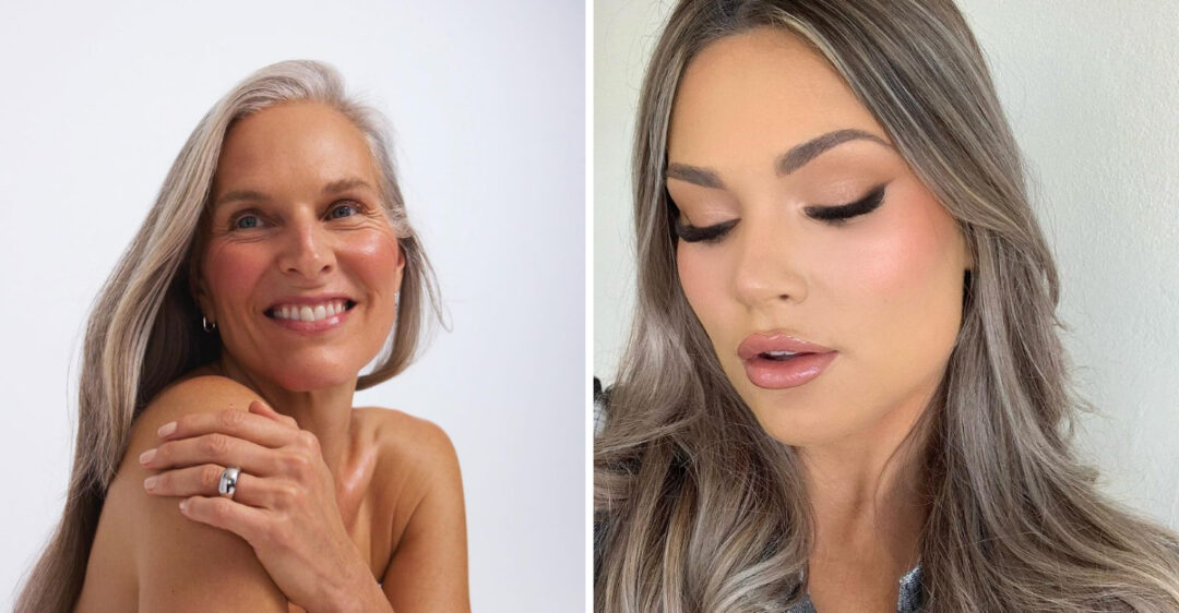 18 Best Makeup Colors To Complement Gray Hair