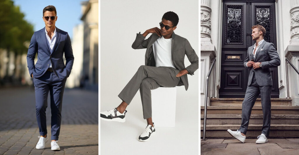 18 Suit-and-Sneaker Looks You’ll Want to Wear ASAP