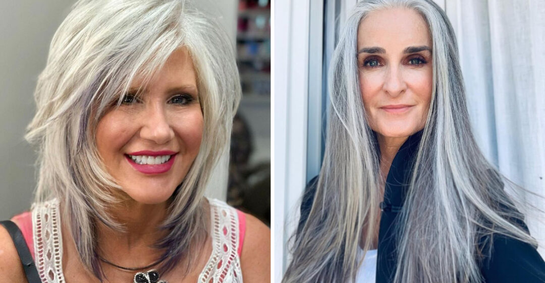 27 Tips For Perfectly Styled Gray Hair, Straight From The Experts