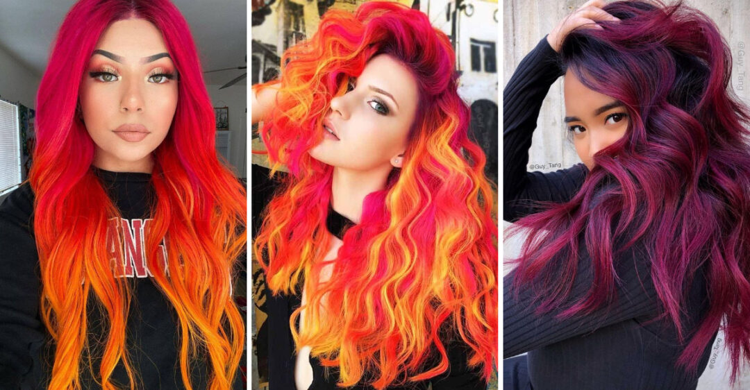 29 Sunset Ombre Hair Ideas That Bring The Glow Wherever You Go