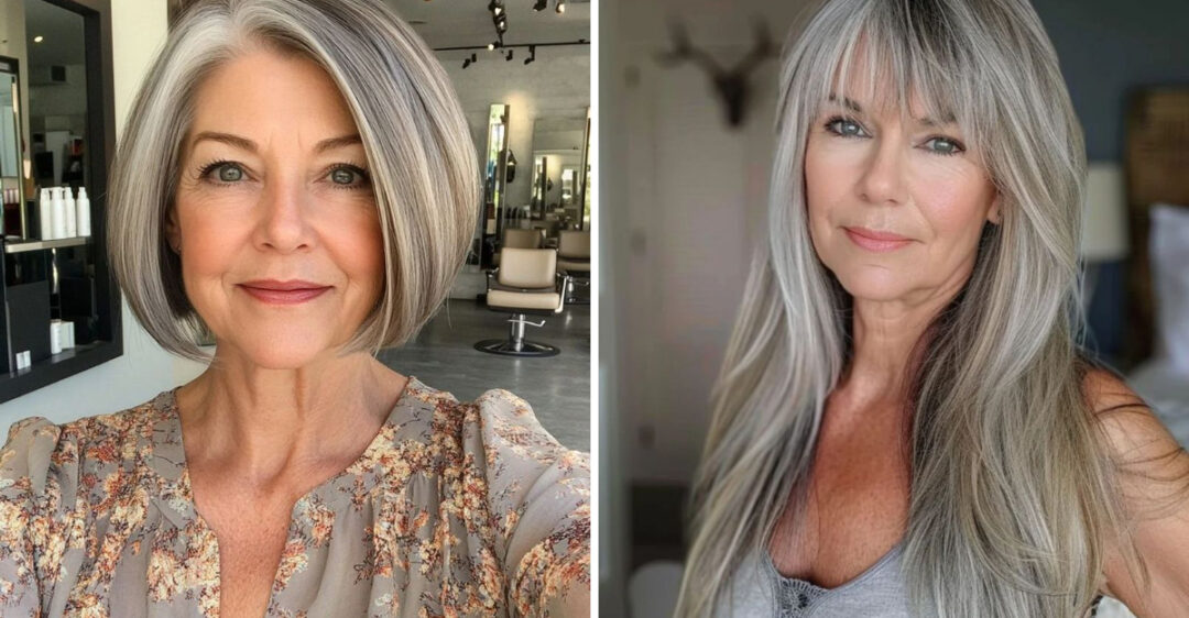 14 Gray Haircuts That Make You Look Fresh And Fabulous — Plus 3 More ...