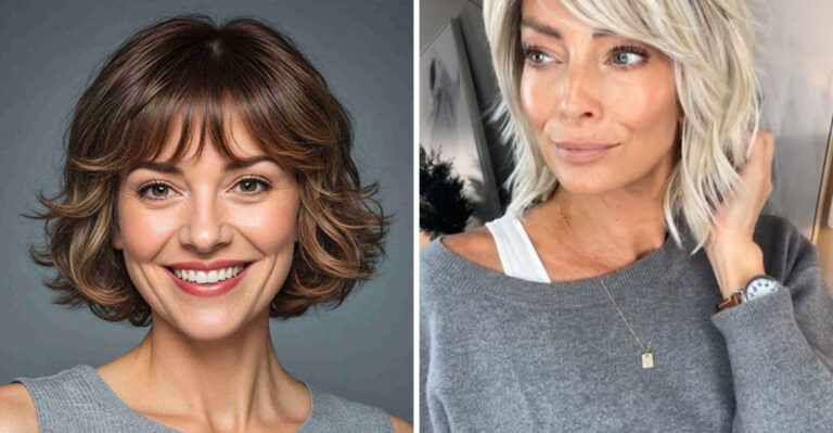 36 Trendy Layered Hairstyles For Women Over 50 To Take Years Off