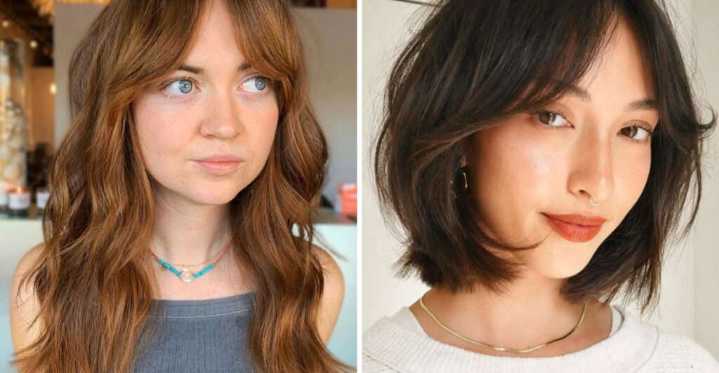 Stylists’ Top 18 Bang Styles For Every Face Shape