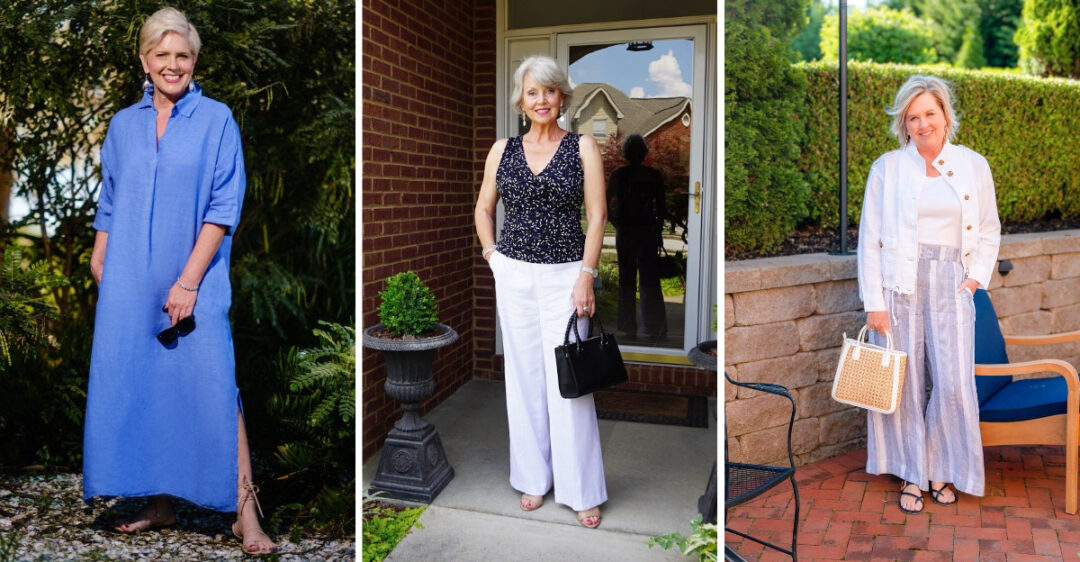 These 18 Linen Outfits Are Quietly Taking Over Summer Style For Seniors