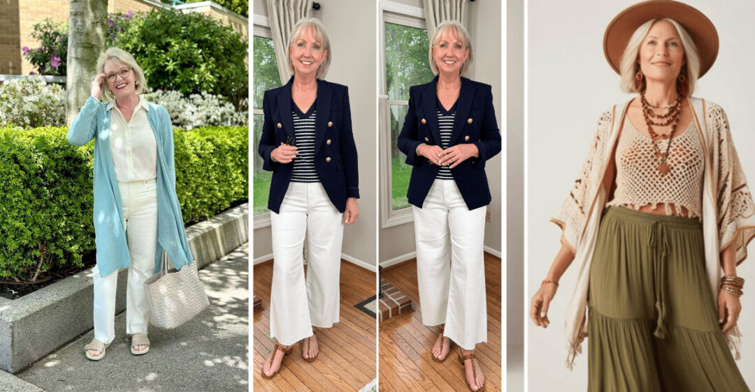 18 Lightweight Linen Pants Outfits Women Over 60 Love for Comfort and Style
