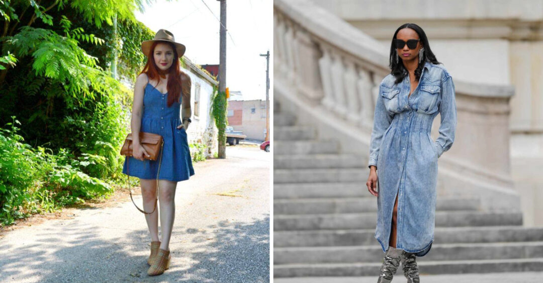 18 Ways To Rock A Denim Dress For A Casual Summer Look