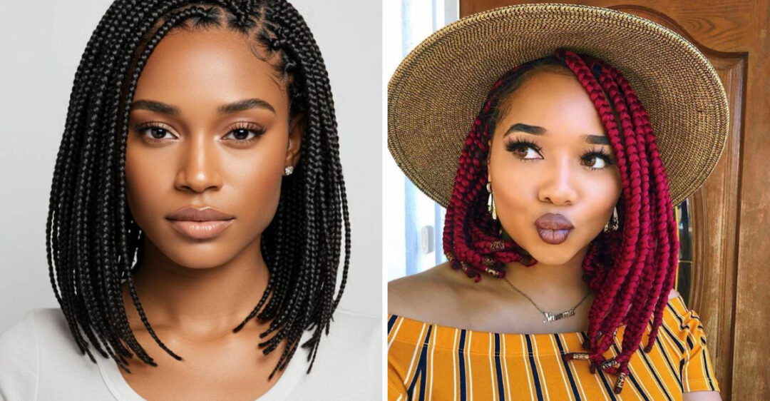 27 Must-Try Shoulder-Length Bob Braids For A Sleek, Summer-Ready Look