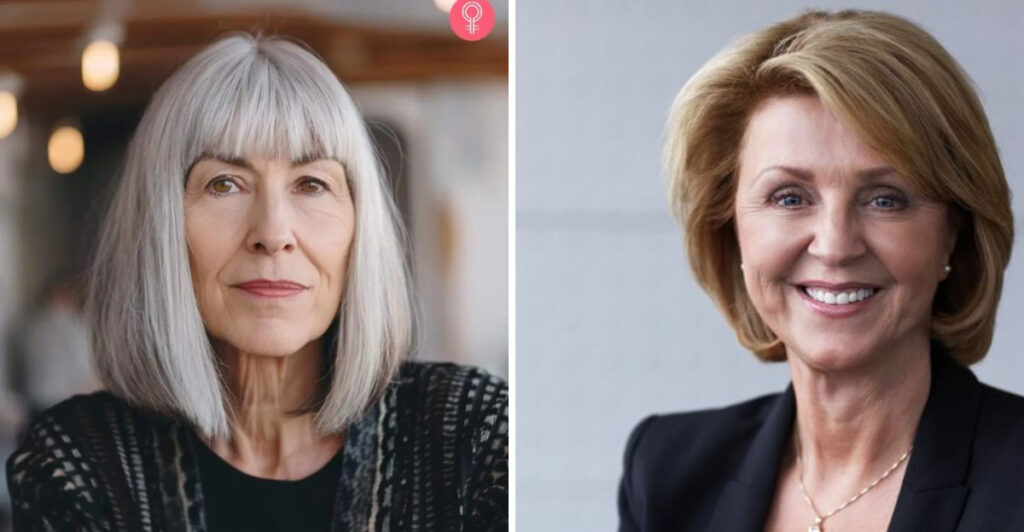 10 Outdated Bob Styles That Age Women Over 60 - And 7 Angled Cuts That ...