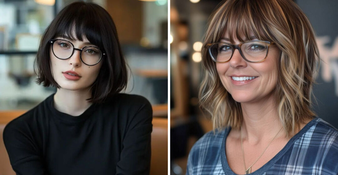 Don’t Let Your Hair Compete With Your Glasses - Try These 17 Harmonious ...